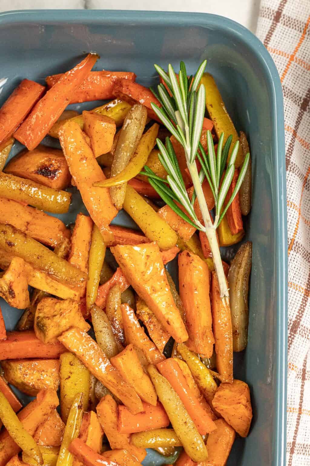 Savory & Sweet Oven-Roasted Vegetables